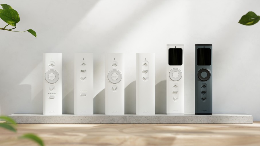 Ysia® serie fjernbetjeninger til solafskærmning | Somfy